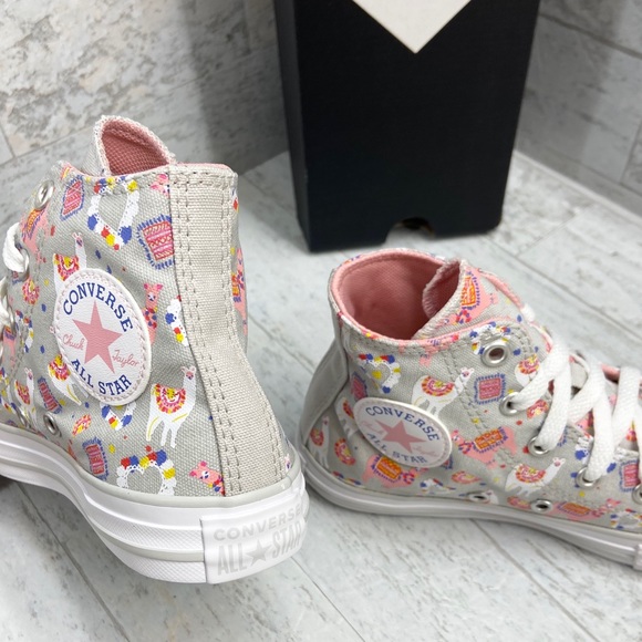 Converse | Shoes | Converse All Star Chuck Taylor Llama Girls Shoes ...